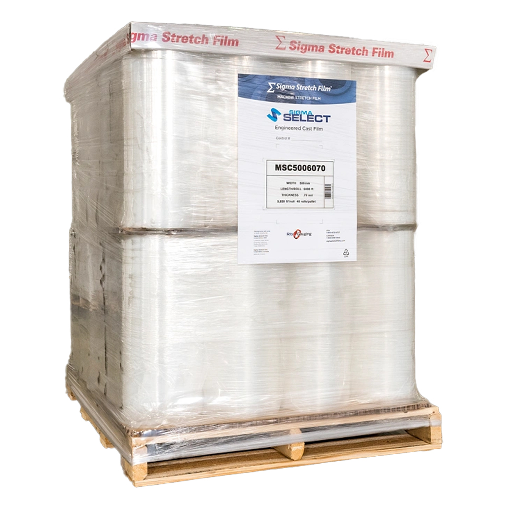 Lowry Sales| Machine Film - Cast Select 5006073 Clear MSC 20INx6000FT ...